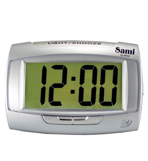 Sami Despertador Digital XL Sensor Luz LD-9936